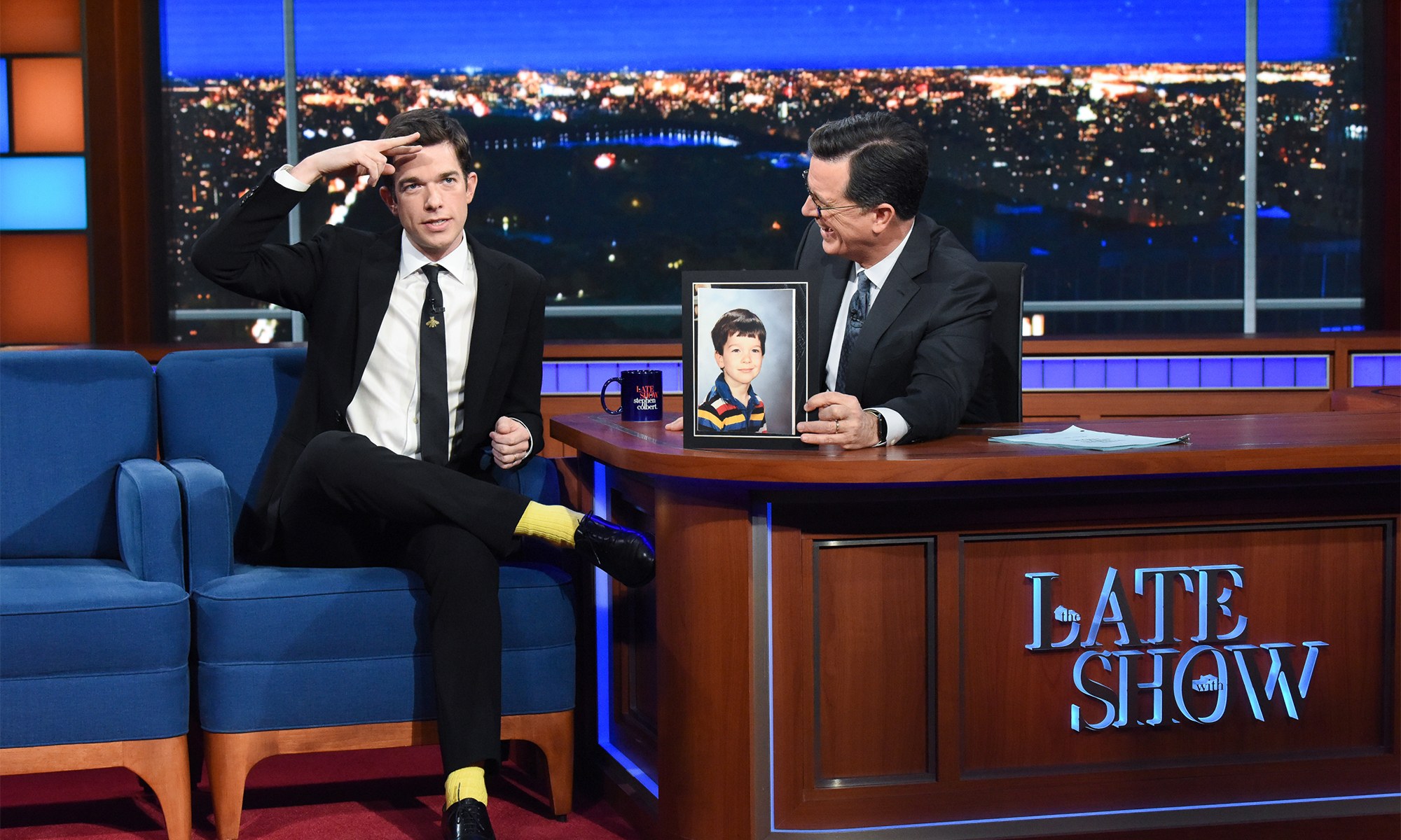 John Mulaney & Colbert on Anxiety · mb bischoff